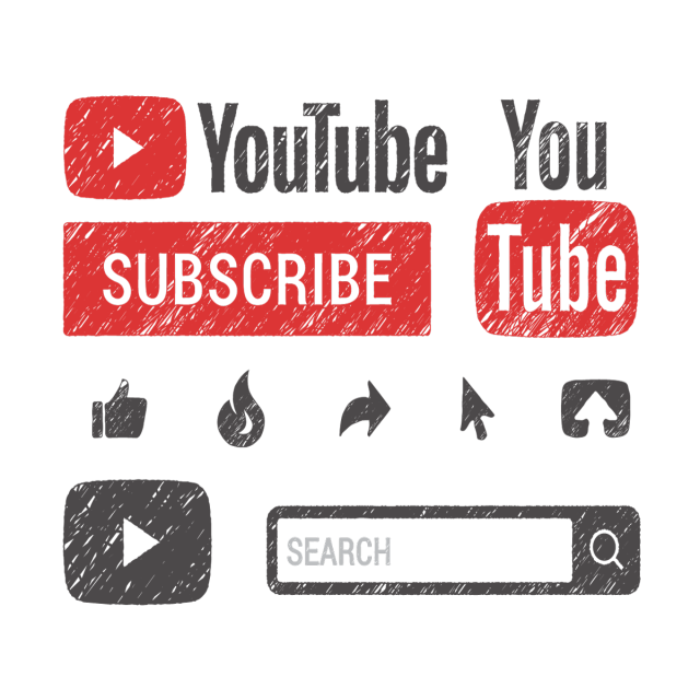 Doodle Scribble Youtube Icon Hd Free Download PNG Transparent ...