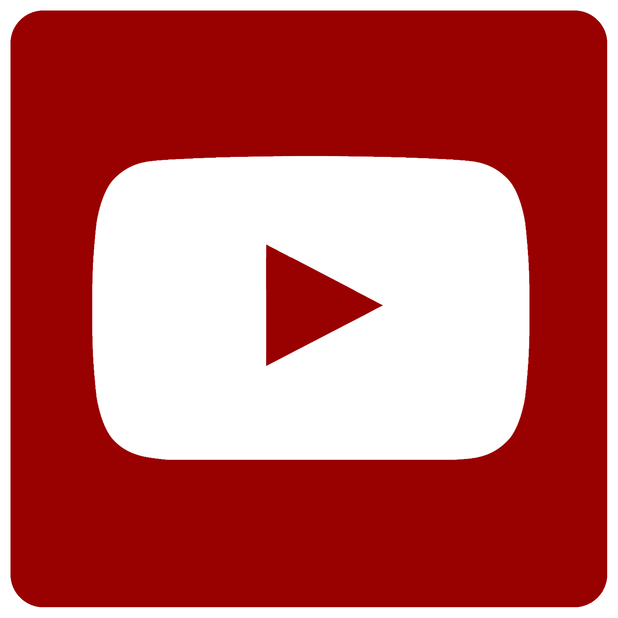 Youtube Logo Cut Out PNG Transparent Background 2000x2000px - Filesize ...